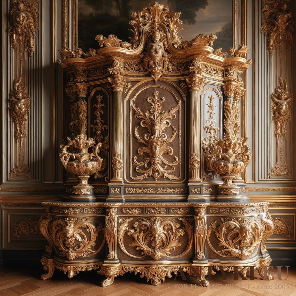 Styl Ludwika XIV: Wielkość i Przepych Baroku we Francuskim Meblarstwie ...