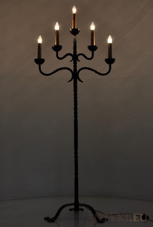 Stylowe lampy podłogowe - Antyki i starocie – lampy vintage, żyrandole ...
