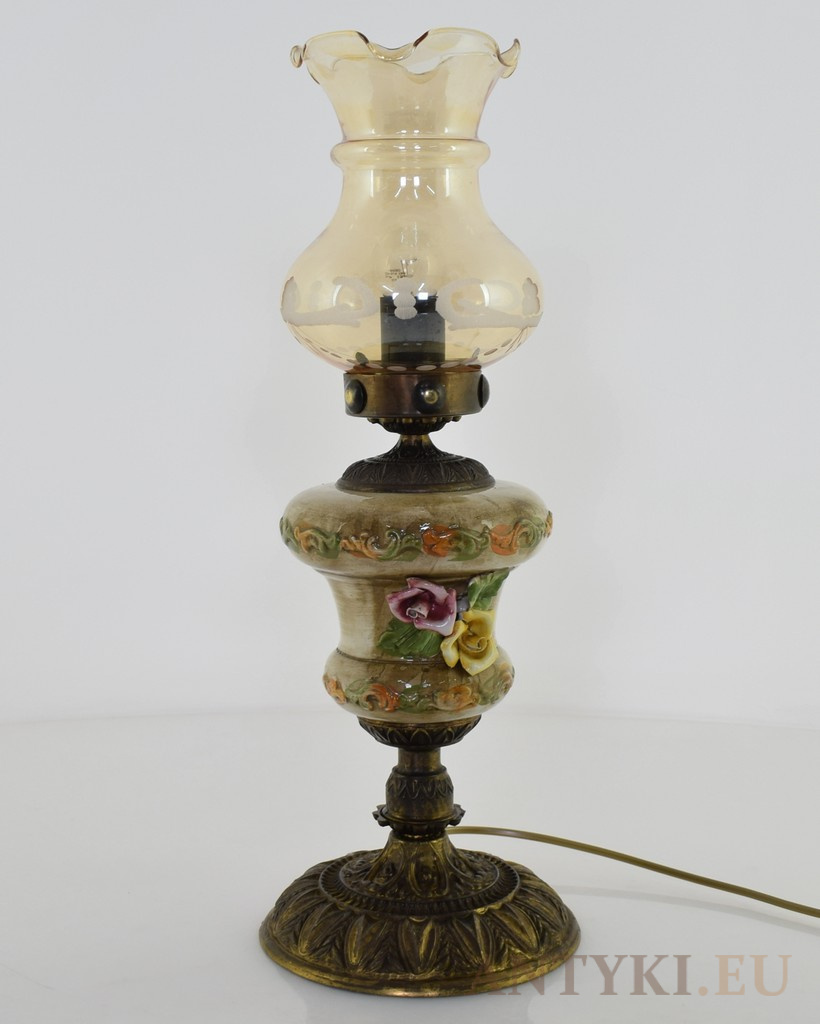 Stylowe lampy stołowe - Antyki i starocie – lampy vintage, żyrandole ...