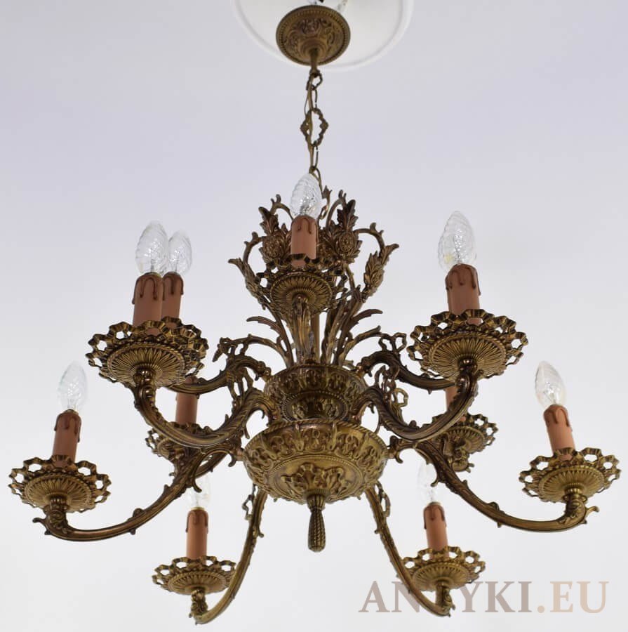 Stylowe żyrandole - Antyki i starocie – lampy vintage, żyrandole retro ...